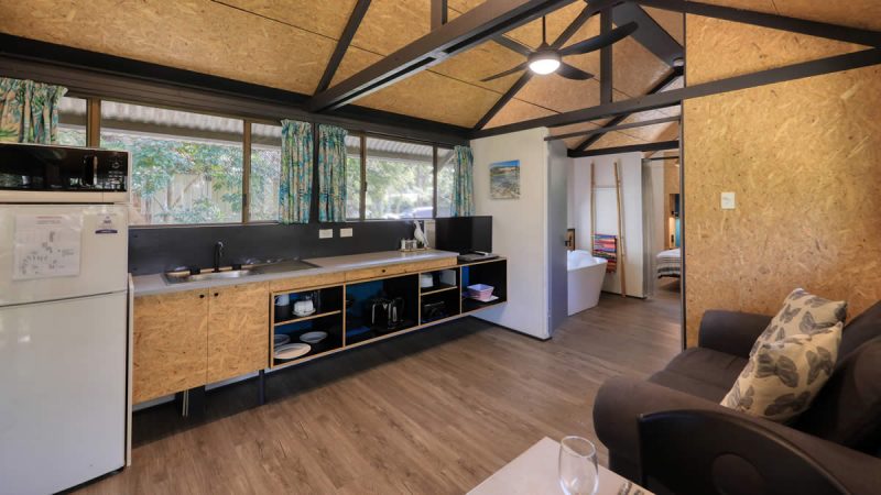 Deluxe Garden Lodge - Wooli River Lodges