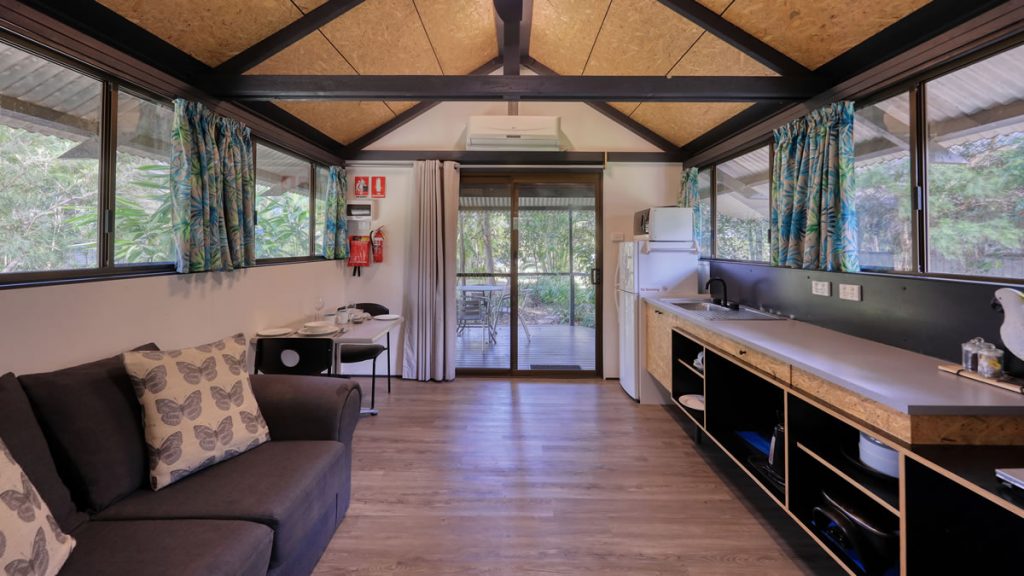 Deluxe Garden Lodge - Wooli River Lodges